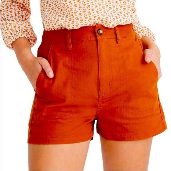 Madewell | Shorts | Madewell Camp High Waisted Utility Shorts In Color ...